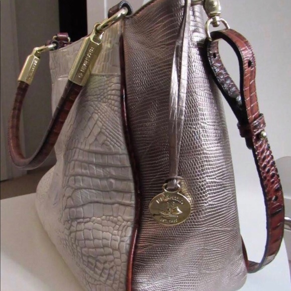 Brahmin | Bags | Brahmin Ruby Black Melbourne Satchel Bag Purse | Poshmark